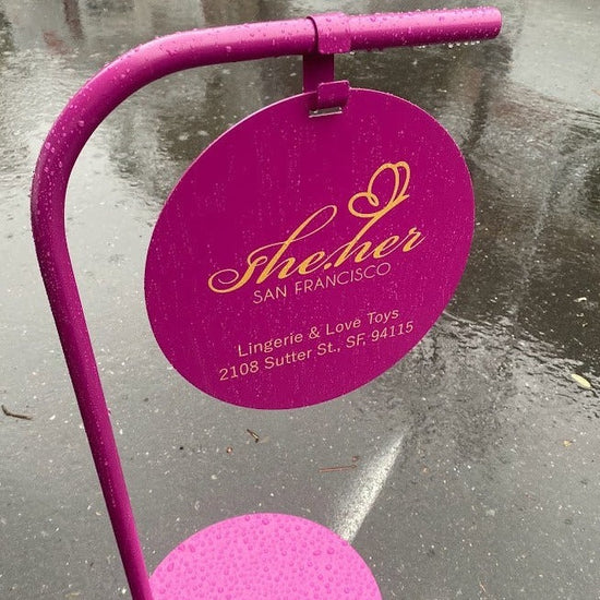 Sidewalk Sign – metallionaire