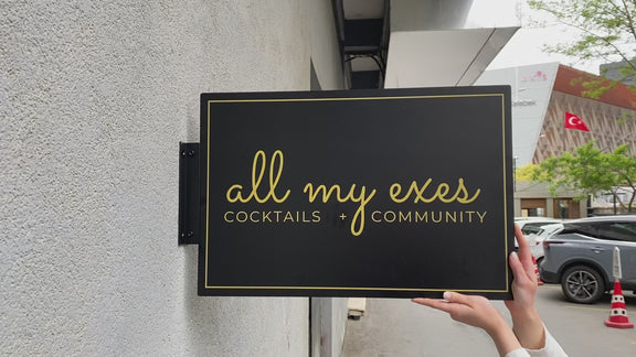 Rectangular Blade Sign – Metallionaire