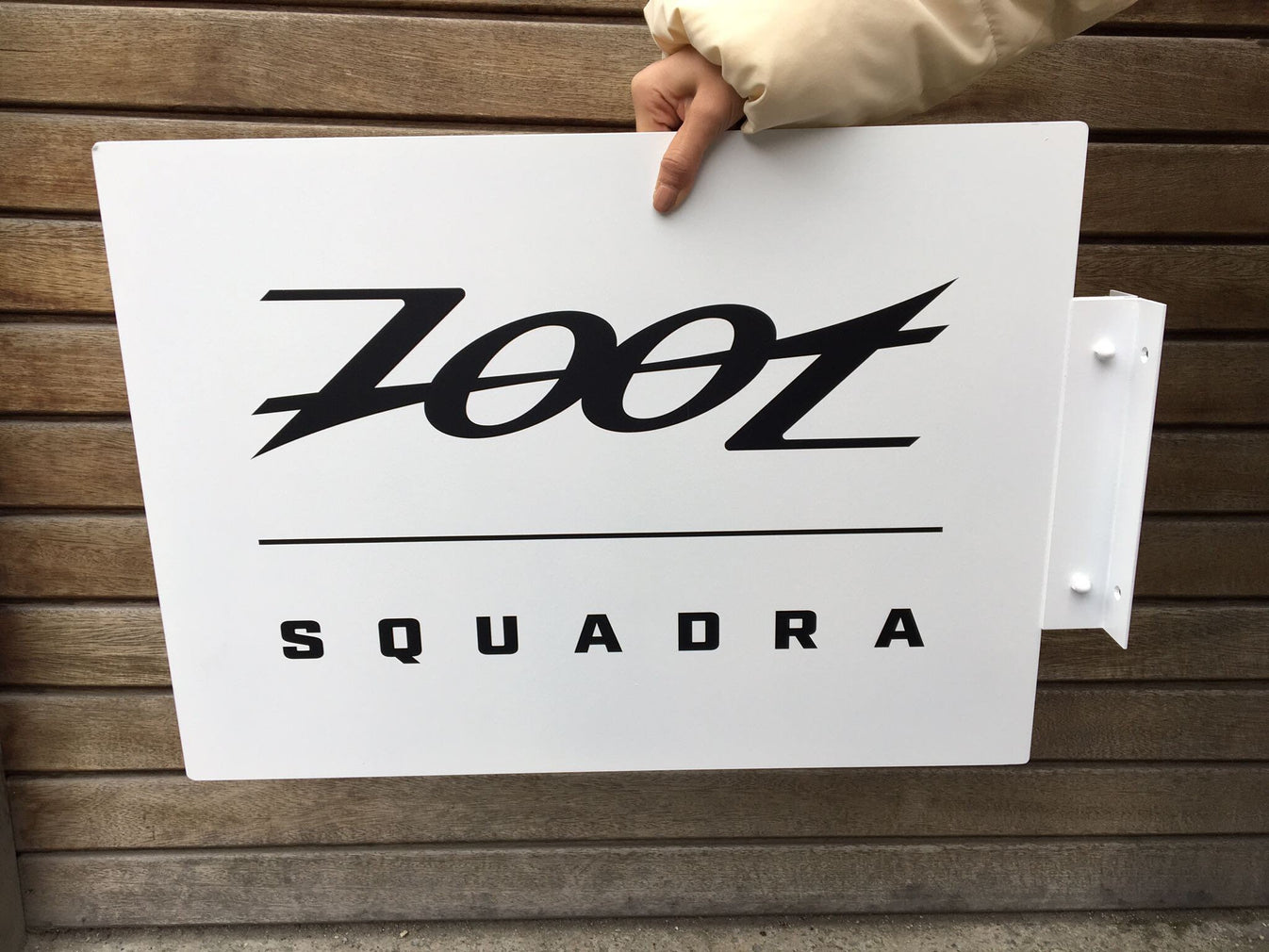 The Shop Sign a is simple and stylish Wall Mounted Blade Sign for your ...