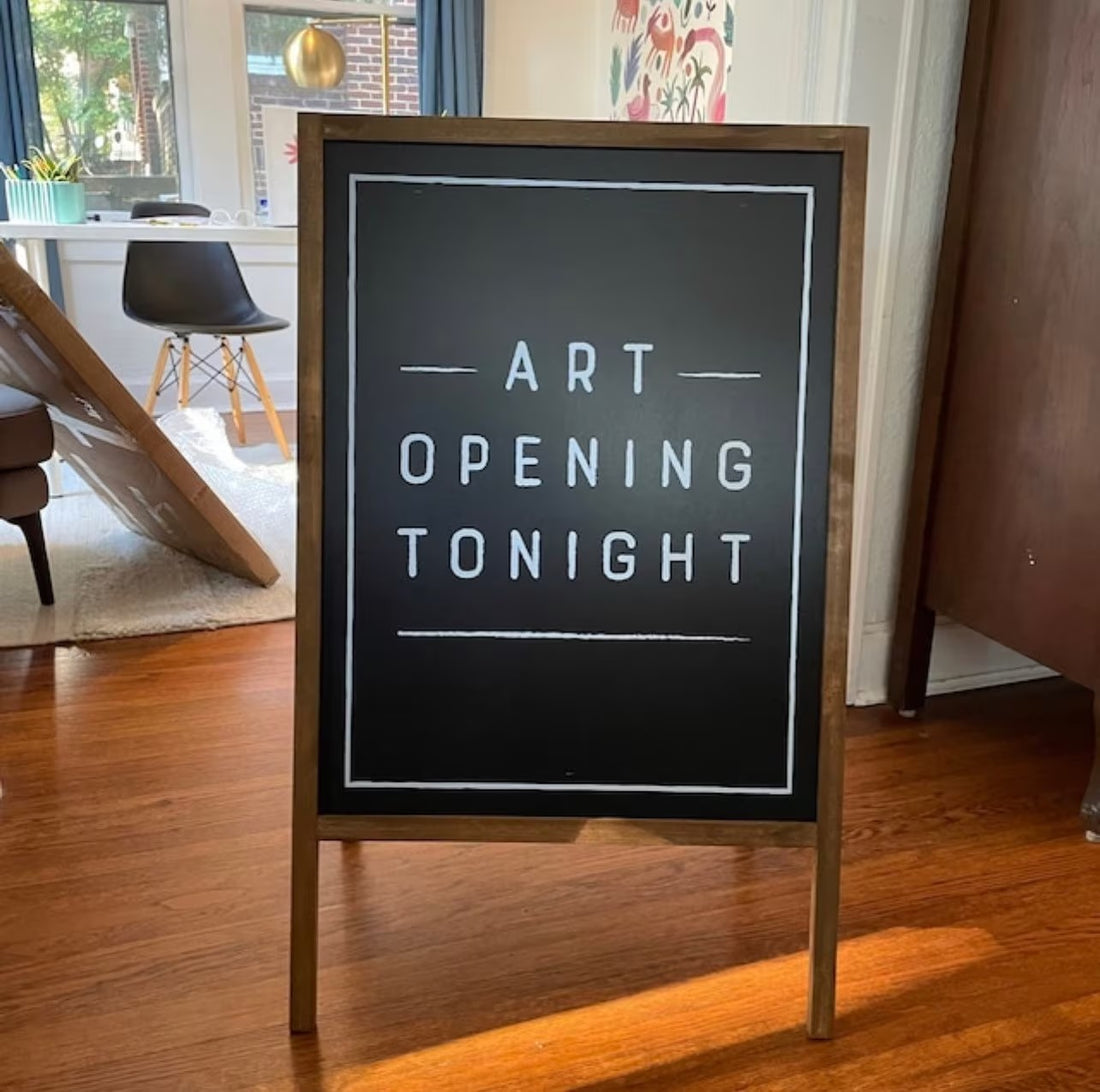 Wood Sandwich Sign – metallionaire